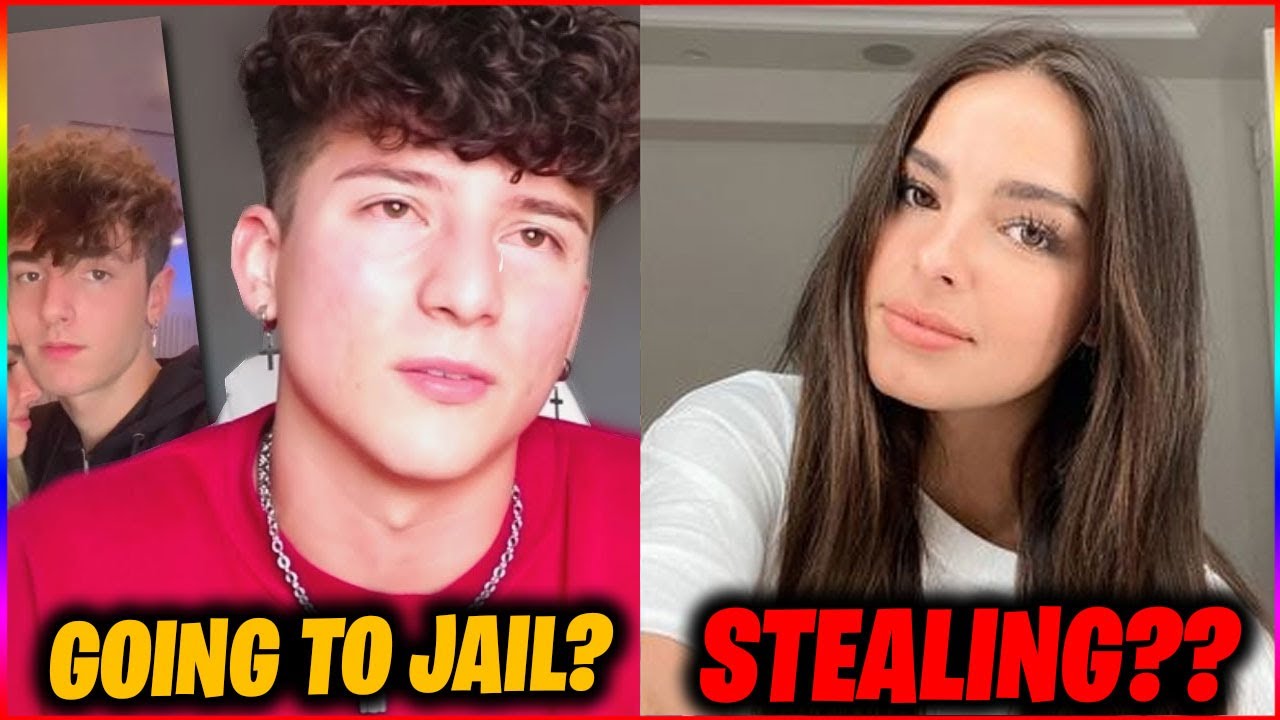 Addison Rae caught STEALING! Tony Lopez goes to jail too!! - YouTube