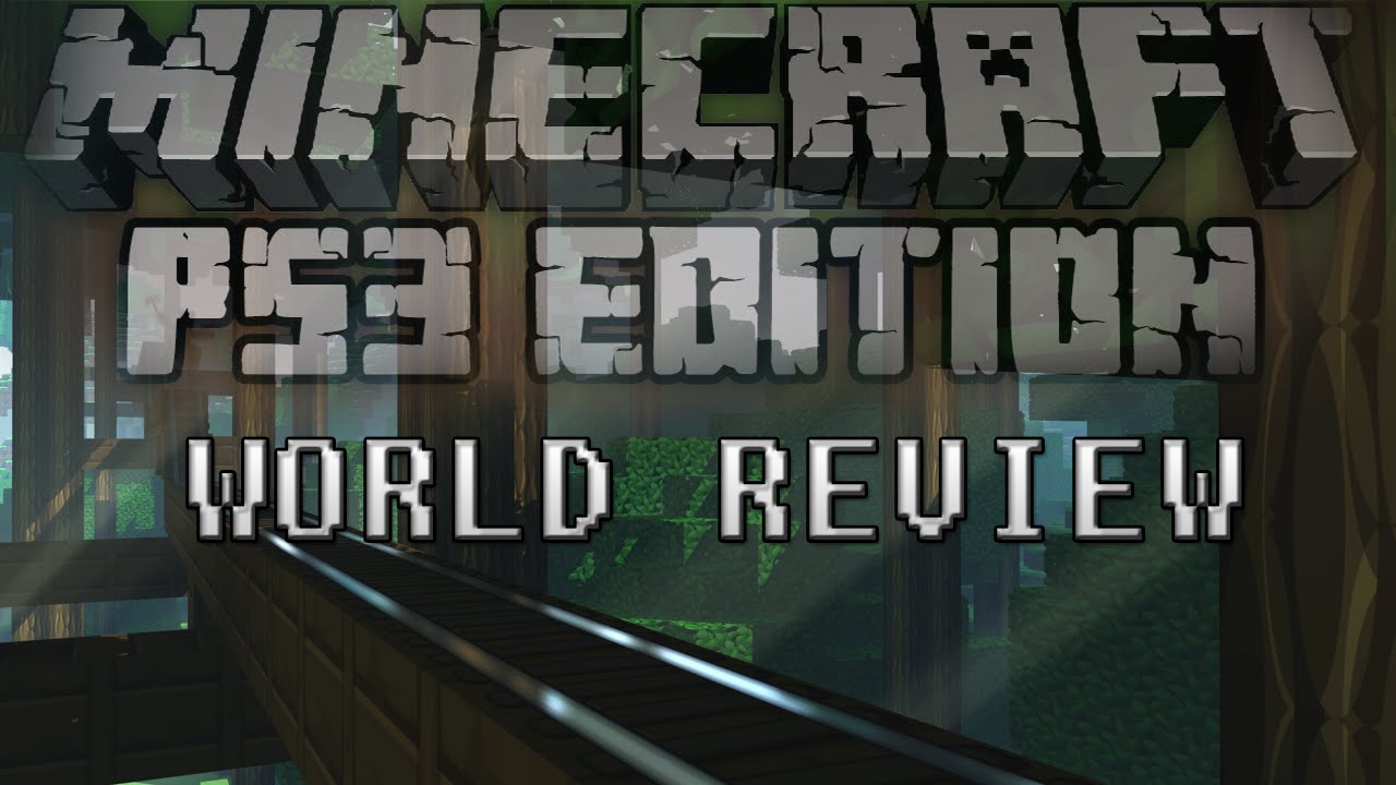 Minecraft PS3 World Review - YouTube