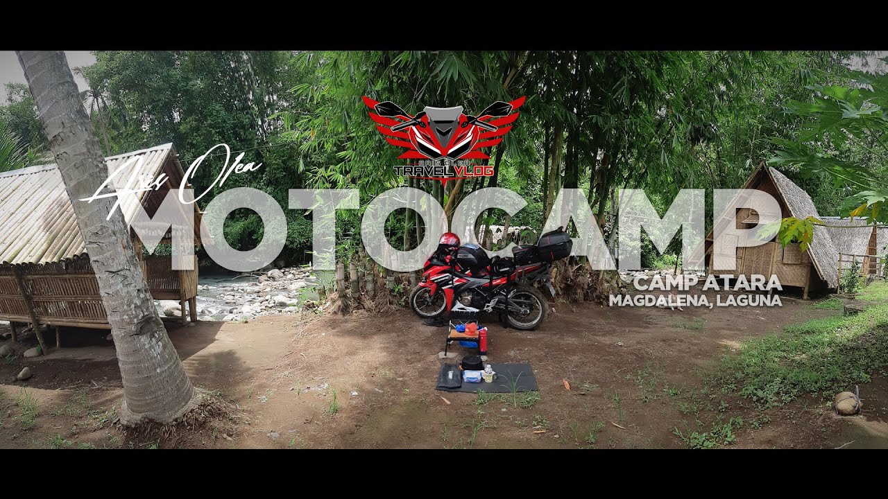 CAMP ATARA | MOTOCAMP | SILENT VLOG - YouTube