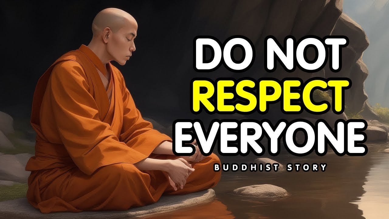 Do Not Respect Who Does This 07 Things A Buddhis #motivation in # ...