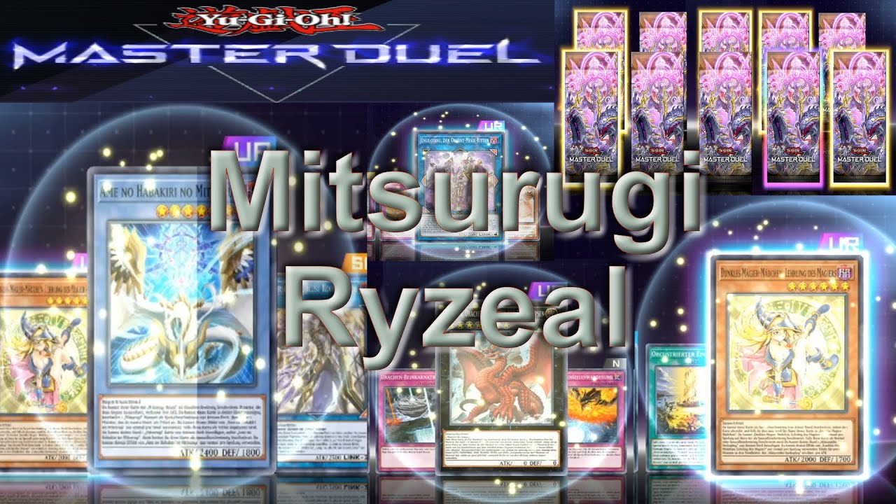 Yu-Gi-Oh! Master Duel - Mitsurugi Ryzeal Deck Building / 'Ruler's ...