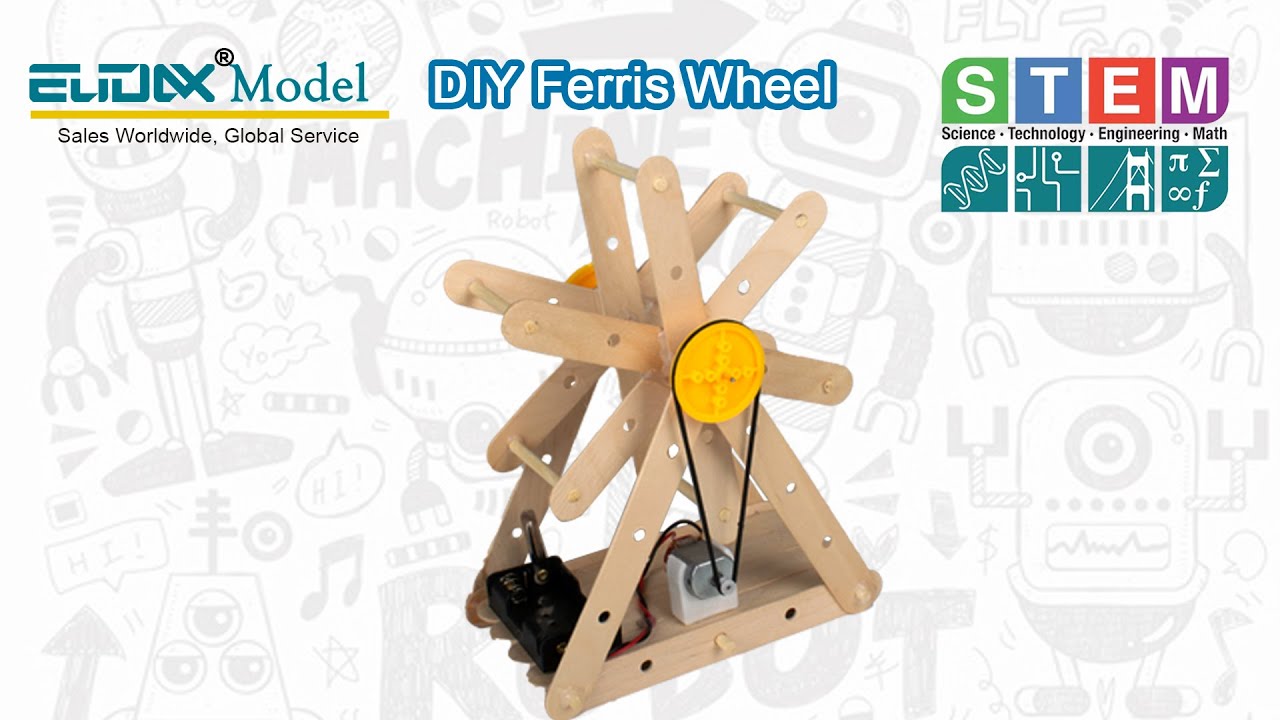 DIY STEM PARTS KITS-DIY Ferris Wheel - YouTube