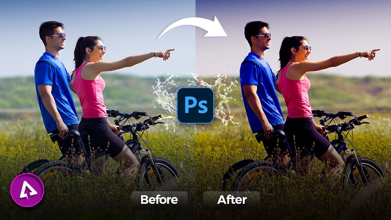 Make your image looks better in 1 minute - photoshop tutorial - YouTube