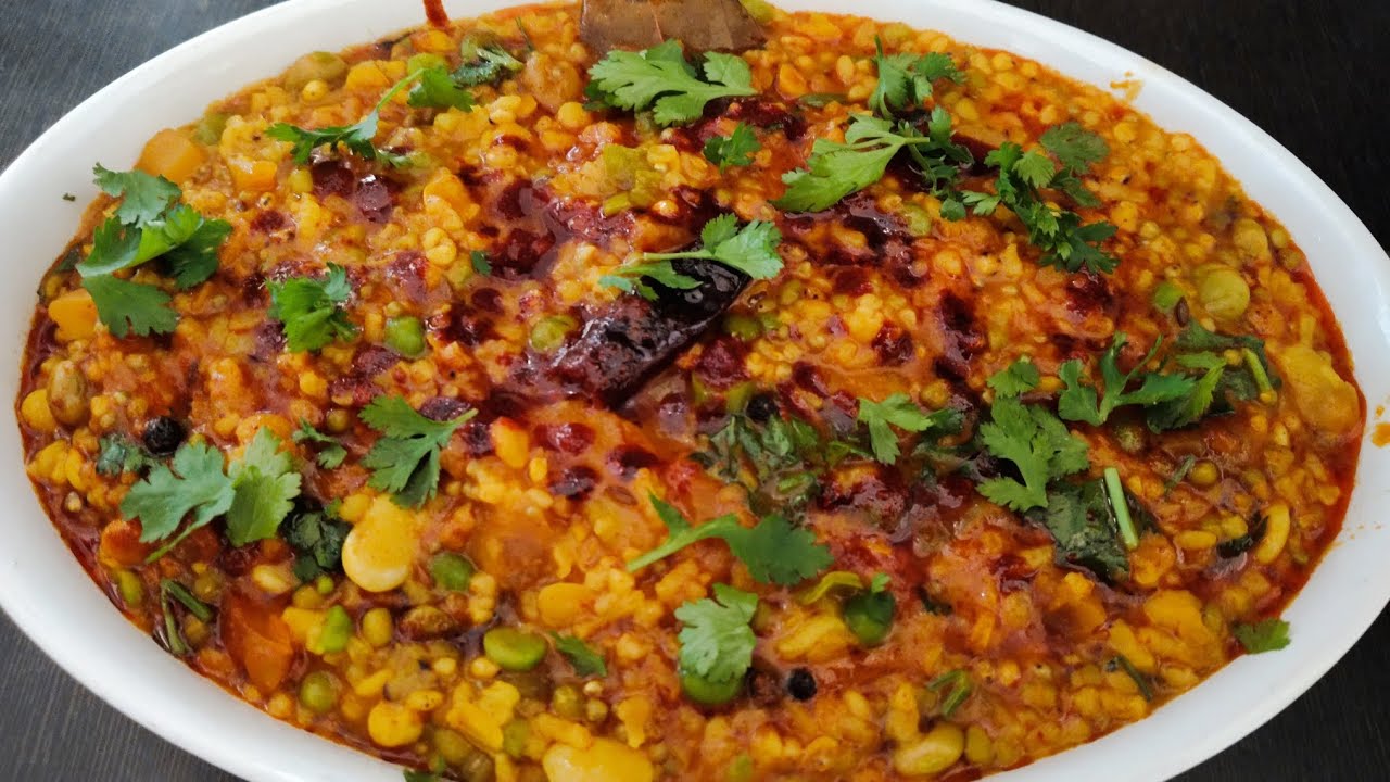 7 ધાનનો ખીચડો નવી રીતે|7 dhan no khichdo unique recipe|#cooking ## ...