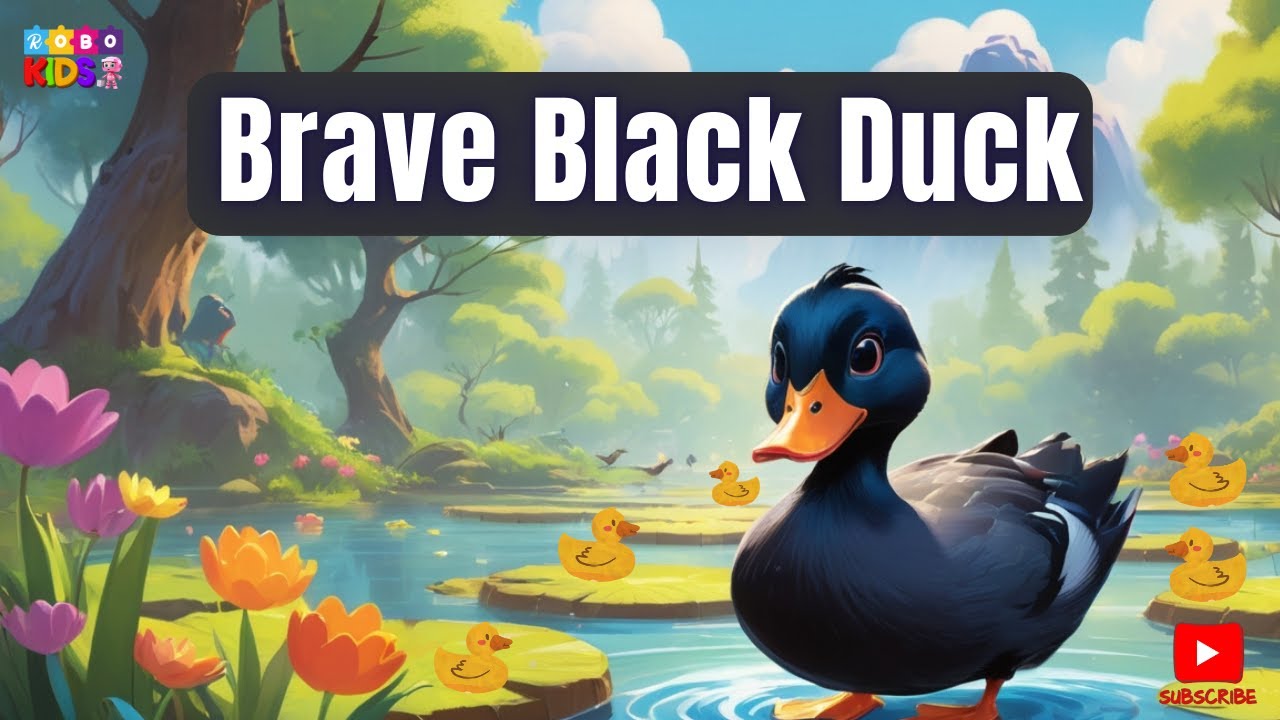 The Brave Black Duck | #Kidscartoon | #Hindistories | #animatedstories ...