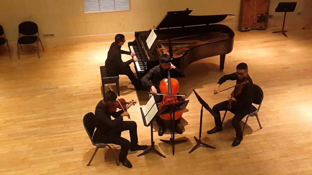 Quartet for Piano,Violin,Viola & Cello WoO 36 in C Major - YouTube