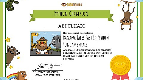 Banana Tales: Part I: Python Fundamentals - YouTube