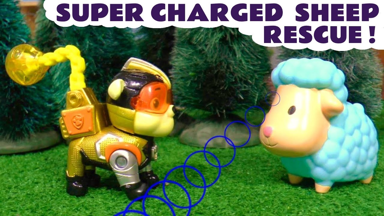 Super Charged Rubble Rescues a Sheep - YouTube