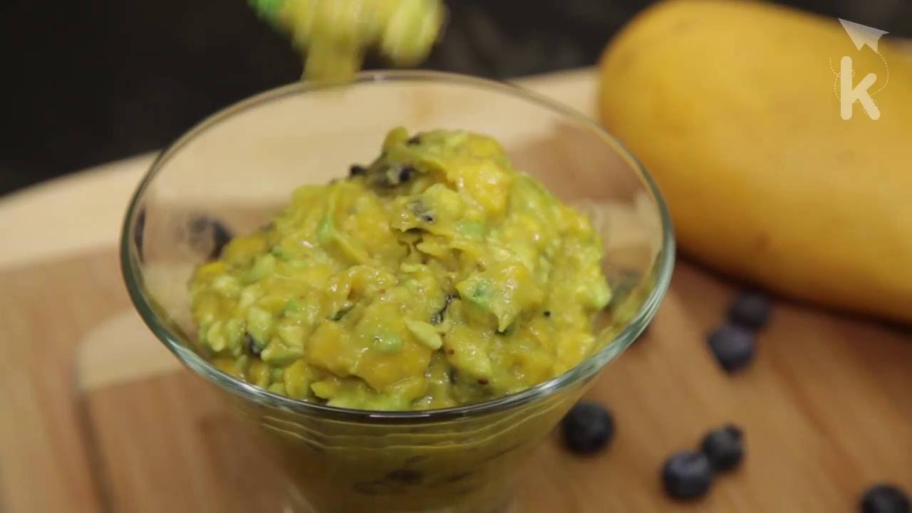 Kinedu | Chunky fruity puree - YouTube