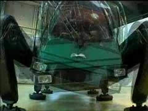 walking machine timberjack - YouTube