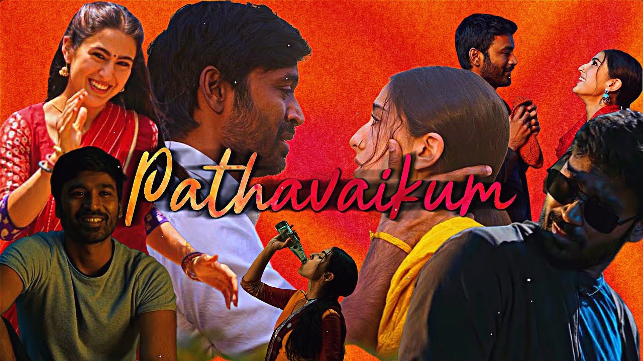 Pathavaikum Paarvaikaara 🩷💯💌 #devara #dhanush #saraalikhan # ...