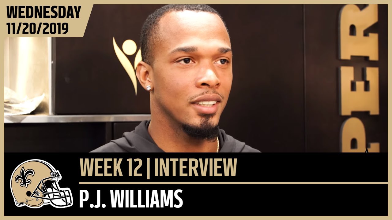 PJ Williams, 'We Gotta Lock In' vs Panthers in Week 12 | New Orleans ...