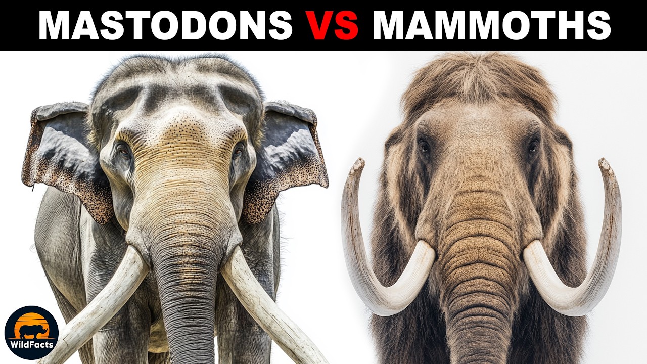 What Is The Difference Between Mastodons and Mammoths? - YouTube