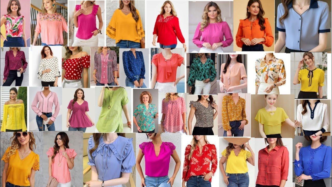 😍1000+ BLUSAS DE MODA 2024 |NUEVOS MODELOS DE BLUSAS | BELLAS y ...