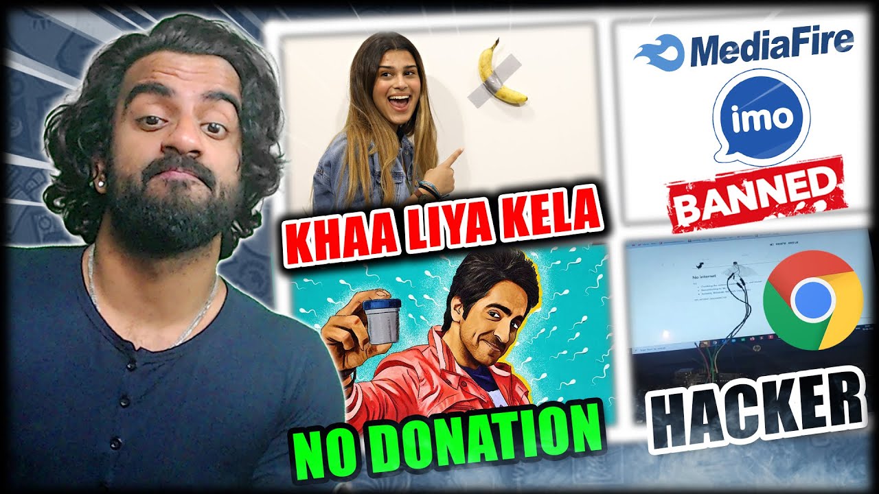 Mediafire & IMO Apps Banned, Student Ate $1,20,000 Italian Banana Art ...