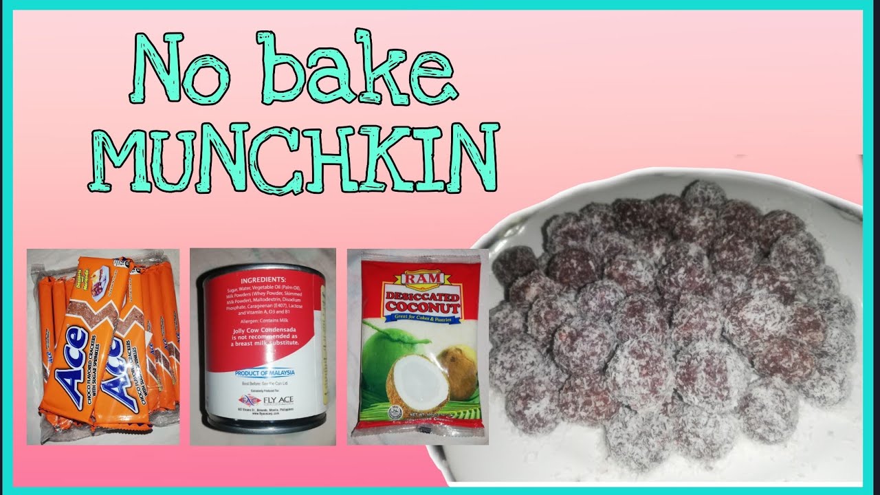 NO BAKE MUNCHKIN RECIPE - YouTube
