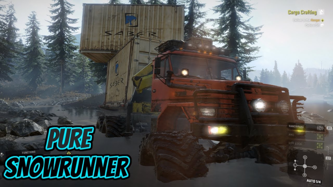 Cargo Crafting .... Mission on Snowrunner - YouTube