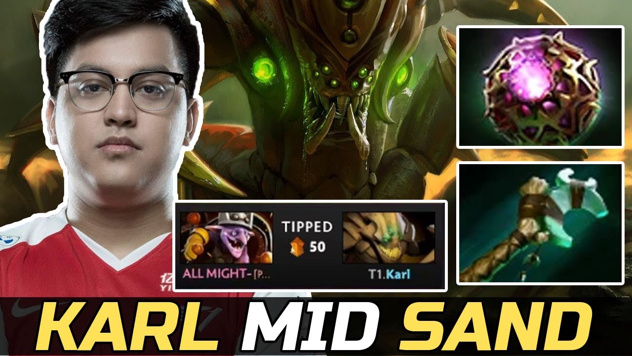 SAND KING MID - T1.KARL PLAYER PERSPECTIVE - YouTube