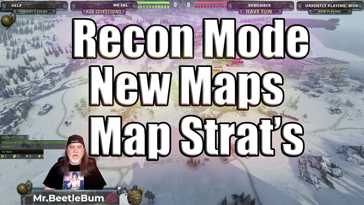 #WOT || New Recon Maps - YouTube