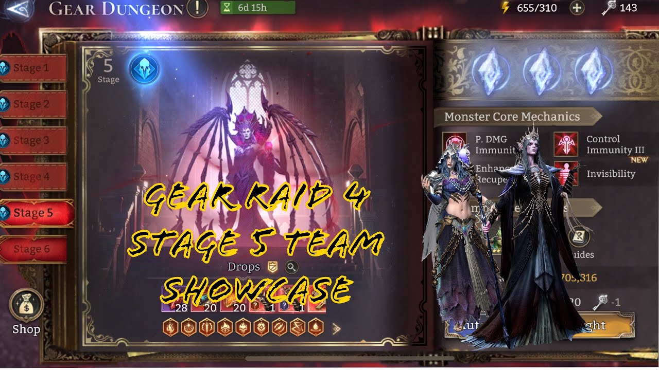 Gear Raid 4 stage 5 | GR4-5 | Watcher of Realms - YouTube