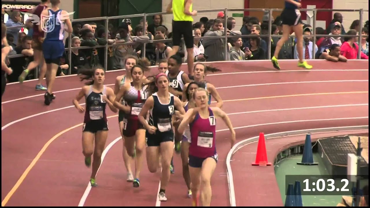 Girls 800m Emerging Elite - New Balance Nationals Indoor 2013 - YouTube