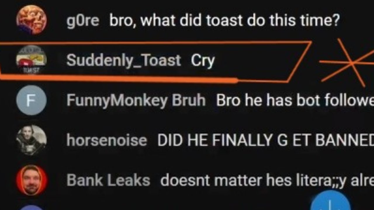 Suddenly Toast Shows Adult Content On His Twitch Stream Once More ...