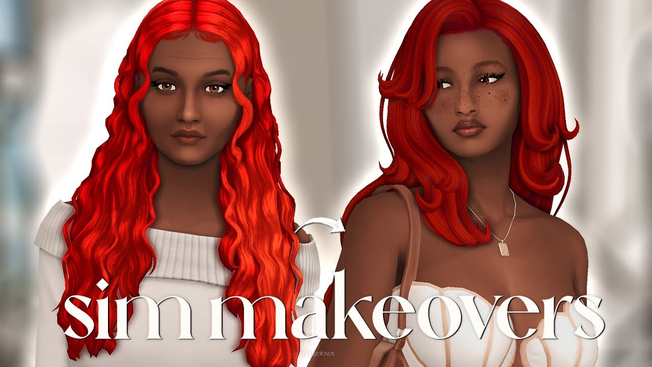 Giving YOUR Sims CC Makeovers ⭐| The Sims 4 LIVE - YouTube