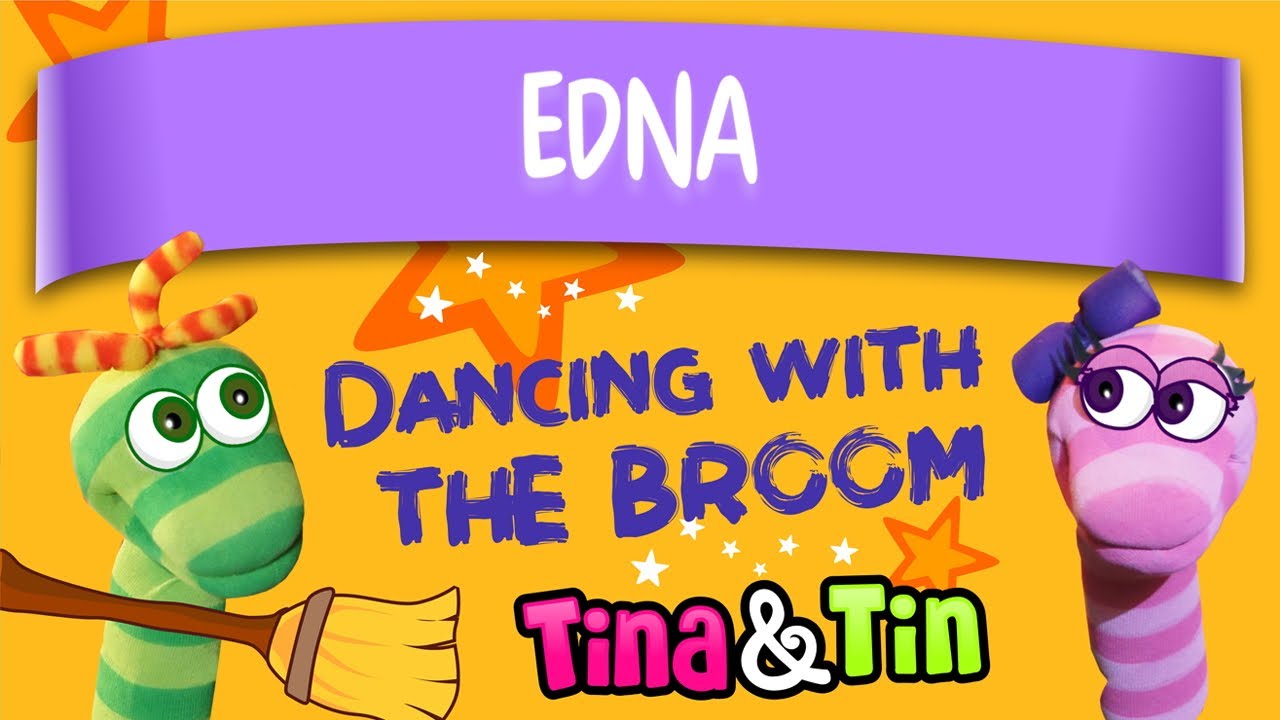 Tina & Tin EDNA Dancing With The Broom (Personalized Music For Kids ...