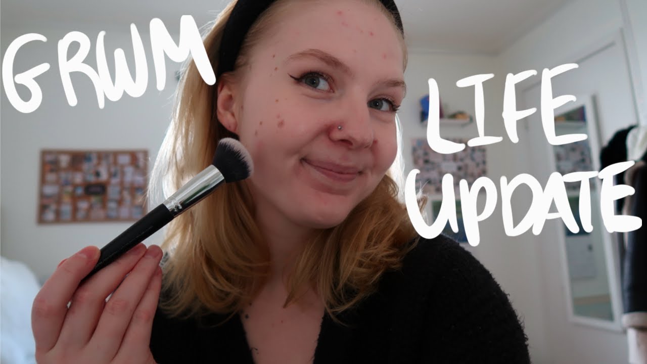 chit chat get ready with me for work + life update!! - YouTube