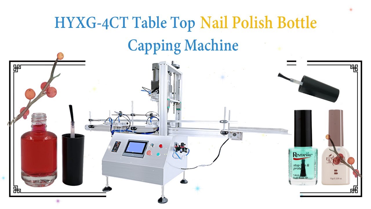 HY|Automatic Table Top Capping Machine For Nasal Spray Bottles | HYXG ...