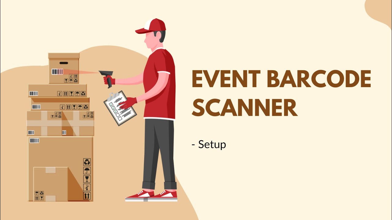 Event Barcode Scanner - Setup Odoo - YouTube
