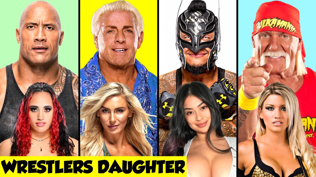 WWE Superstars and Their Beautiful Daughter - YouTube
