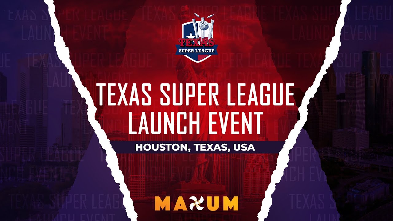 The Texas Super League Launch Event Highlights | Rimi Sen | Maxum ...