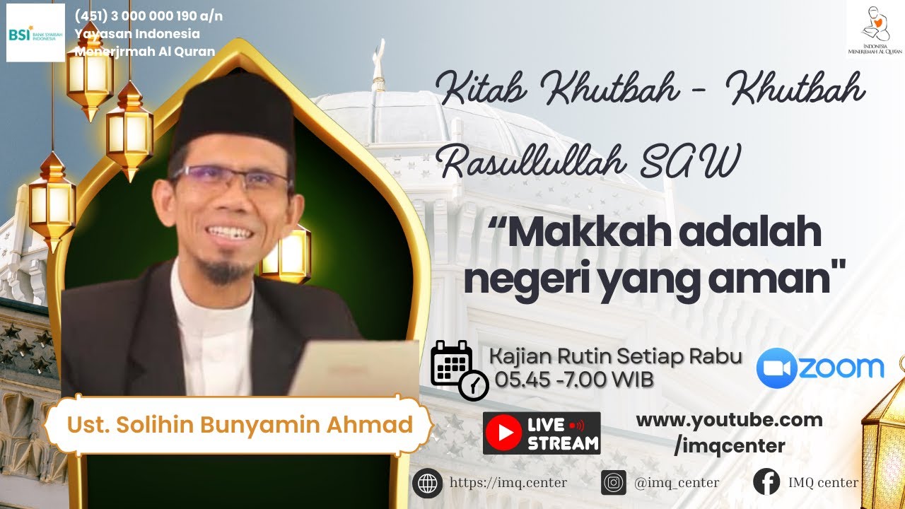 20250827 Rabu Kajian Khutbah2 Rasulullah SAW Hal 130 Khutbah 203 dst ...