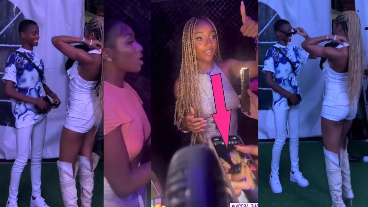 Ayra Starr Excited To Meet Letitia Wright And DSF in Ghana For The First Time - YouTube