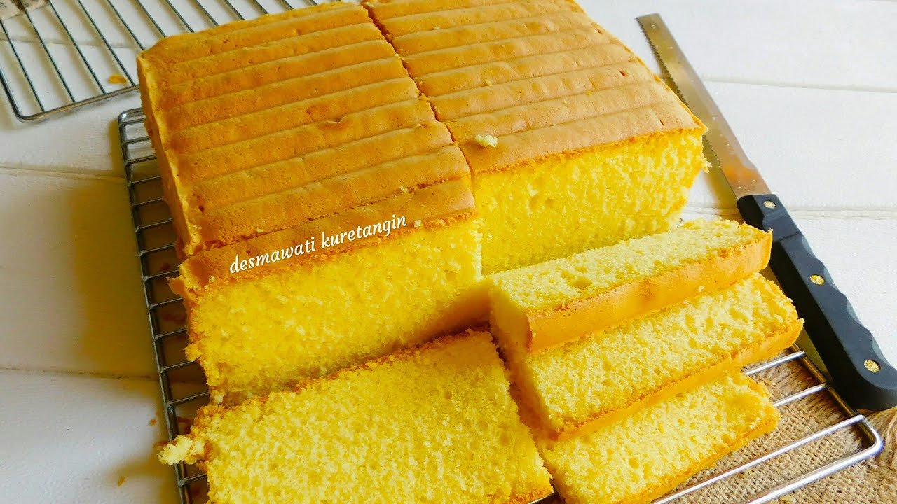 Resep Cara Membuat Bolu Jadul Lembut Termudah - YouTube