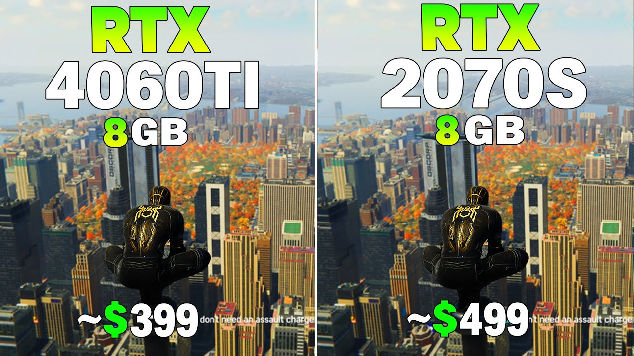 RTX 4060 Tİ vs RTX 2070 Super - Test in 8 Games - YouTube