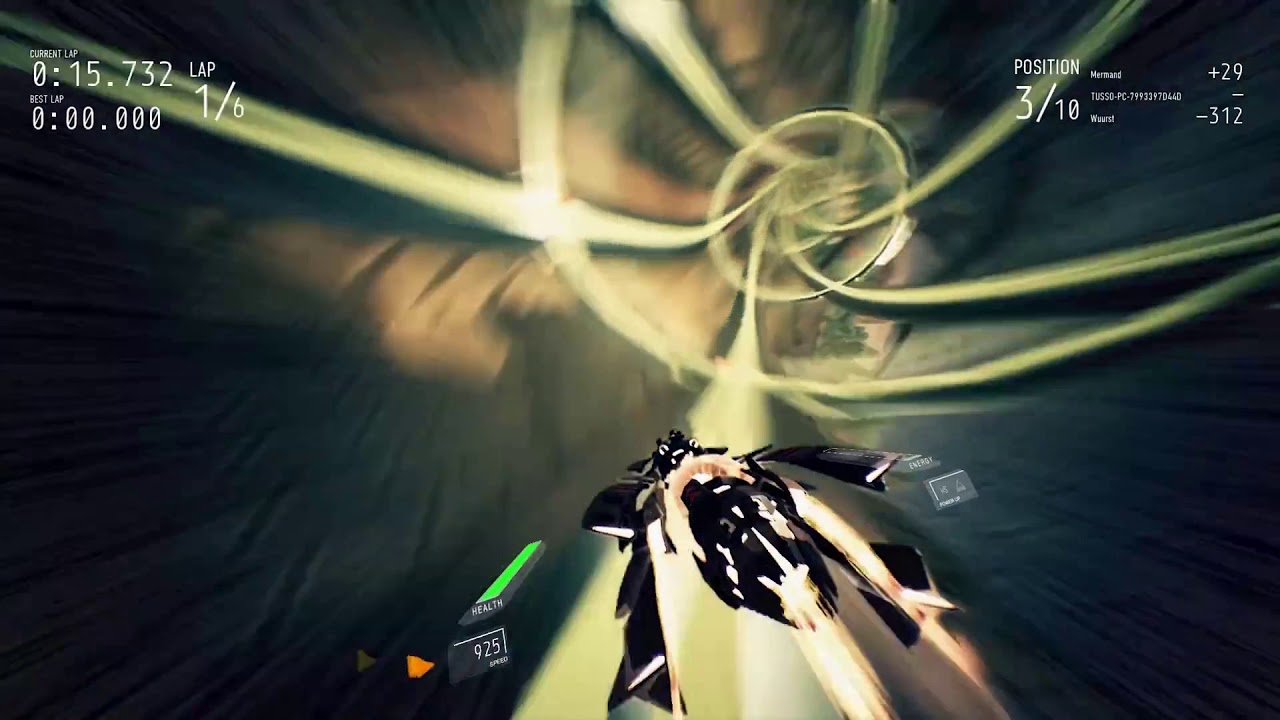 Redout racing games in Skyfun VR Simulator - YouTube