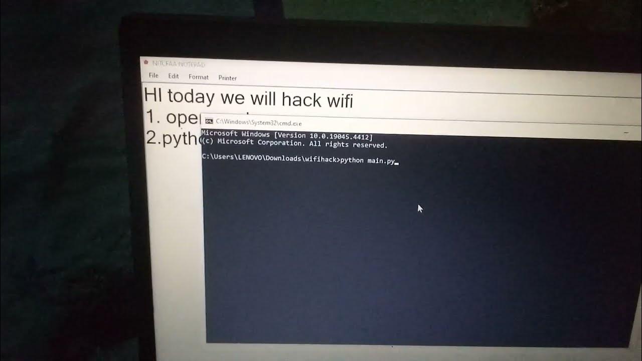 hack wifi with python. - YouTube