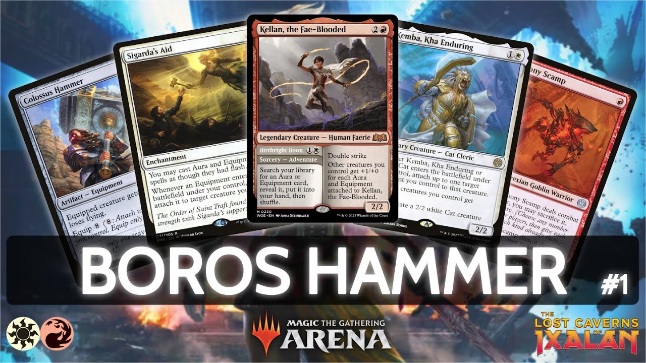 ⚪🔴 Boros Hammer, 60% Win Rate, part 1 | MTG Arena | Explorer | BO3 |The Lost Caverns of Ixalan ...