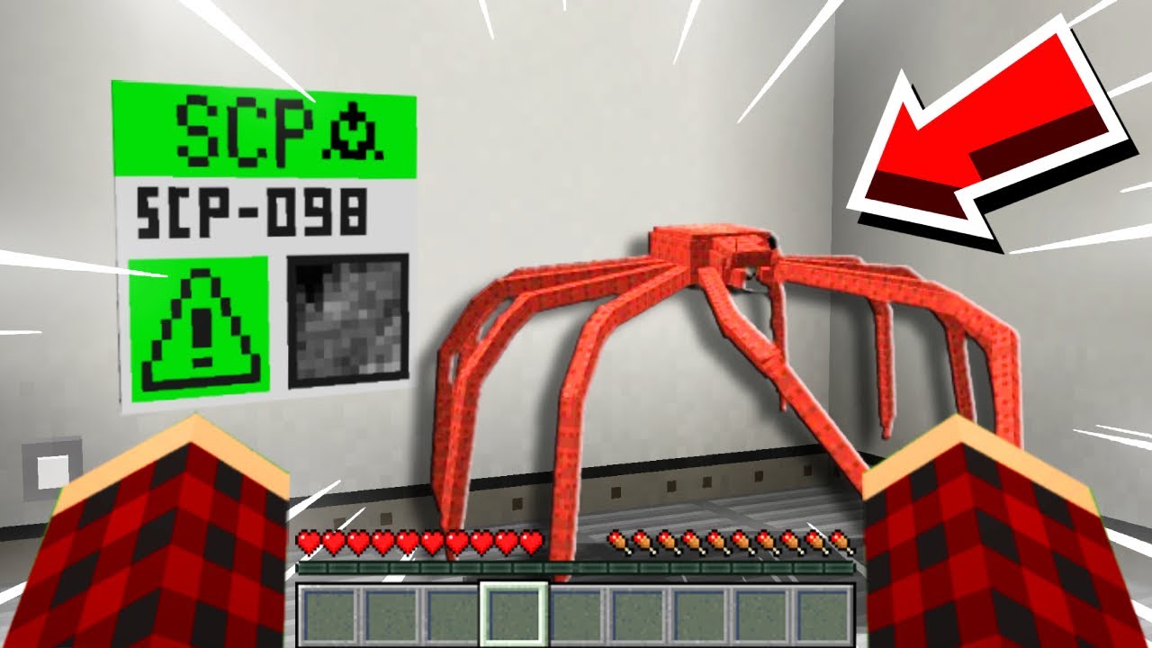 NON FARTI PUNGERE DA QUESTO GRANCHIO!! - Minecraft SCP 098 - YouTube