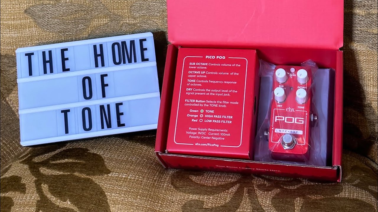 Electro-Harmonix EHX Pico Pog en Al’s Music Factory ( Demo en Español ...