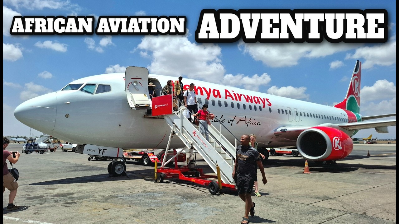 ️ Our "AFRICAN AVIATION ADVENTURE" begins NOW! 🦁 - YouTube