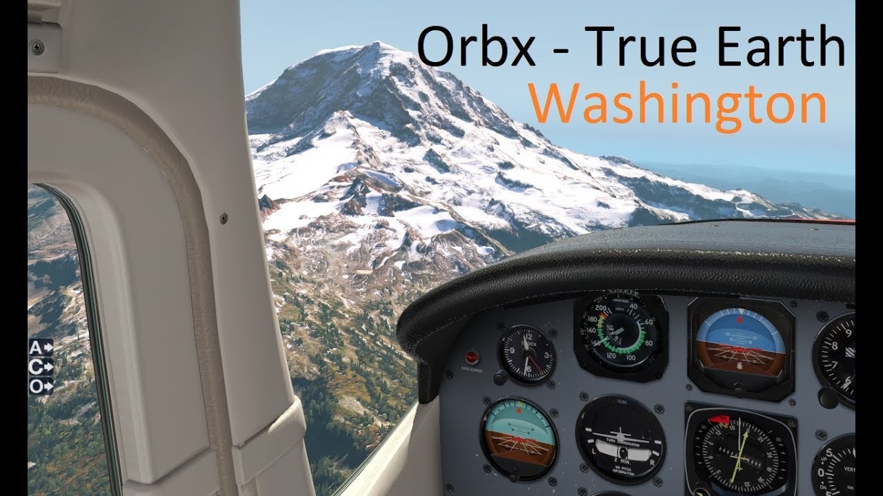 Orbx True Earth Washington HD Review *ULTRA SETTINGS!* - YouTube