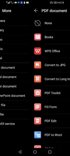 How To Change Default App To Open Pdf On Any Huawei Android Phone - YouTube