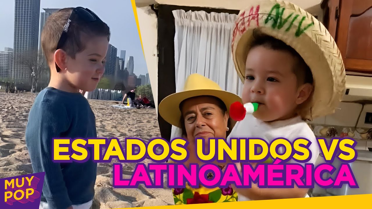 ¿México o EEUU? ¿Dónde parecen más felices estos niños latinos? - YouTube