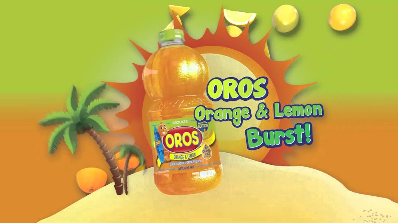 New Limited Addition Oros Orange & Lemon Burst TVC - YouTube