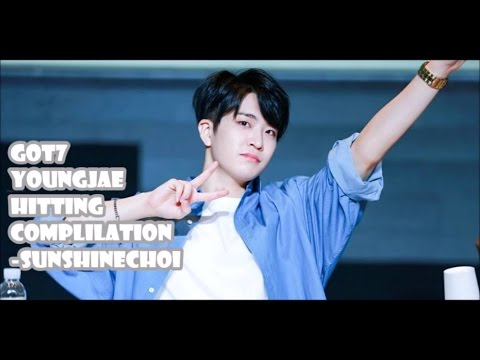 Youngjae Hitting Other Members Compilation (GOT7 영재)