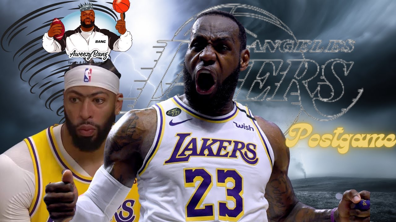 LAKERS VS MAGIC POSTGAME ! - YouTube