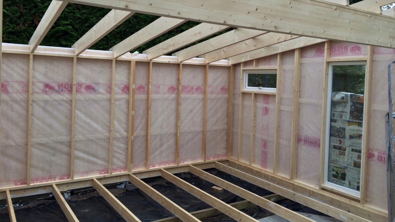 Friggebod Jabo Rosenlund 15 m2 - YouTube